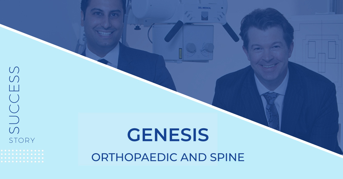 Genesis Orthopaedic and Spine Success Story