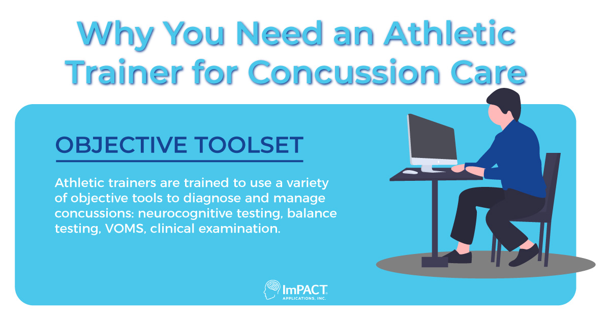 Role of Athletic Trainers for Concussion Care