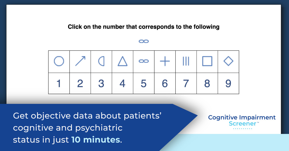 Cognitive Impairment Screener | impacts of cognitive impairment